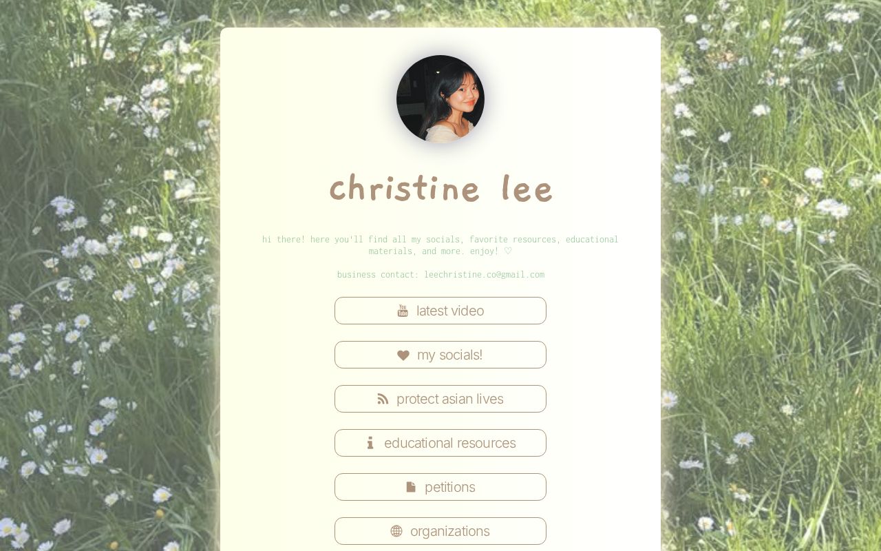 christine lee